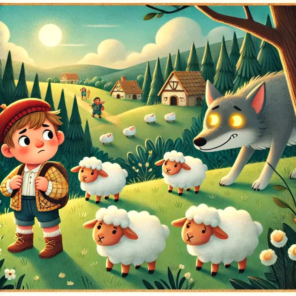 Ulven kommer - En sød godnathistorie