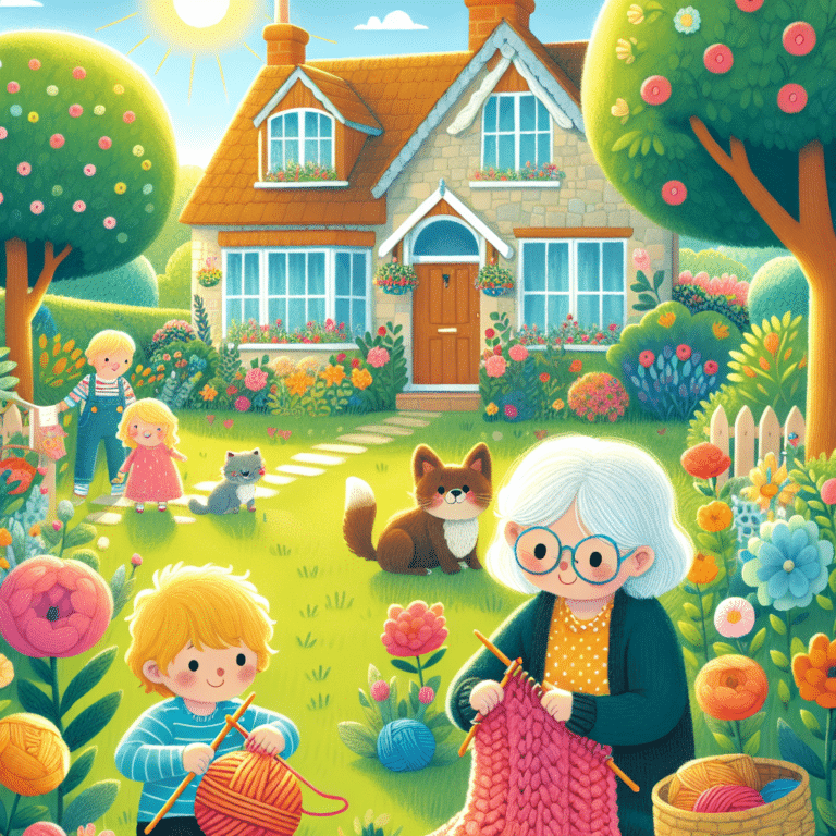 Mormors magiske strikketøj - En sød godnathistorie